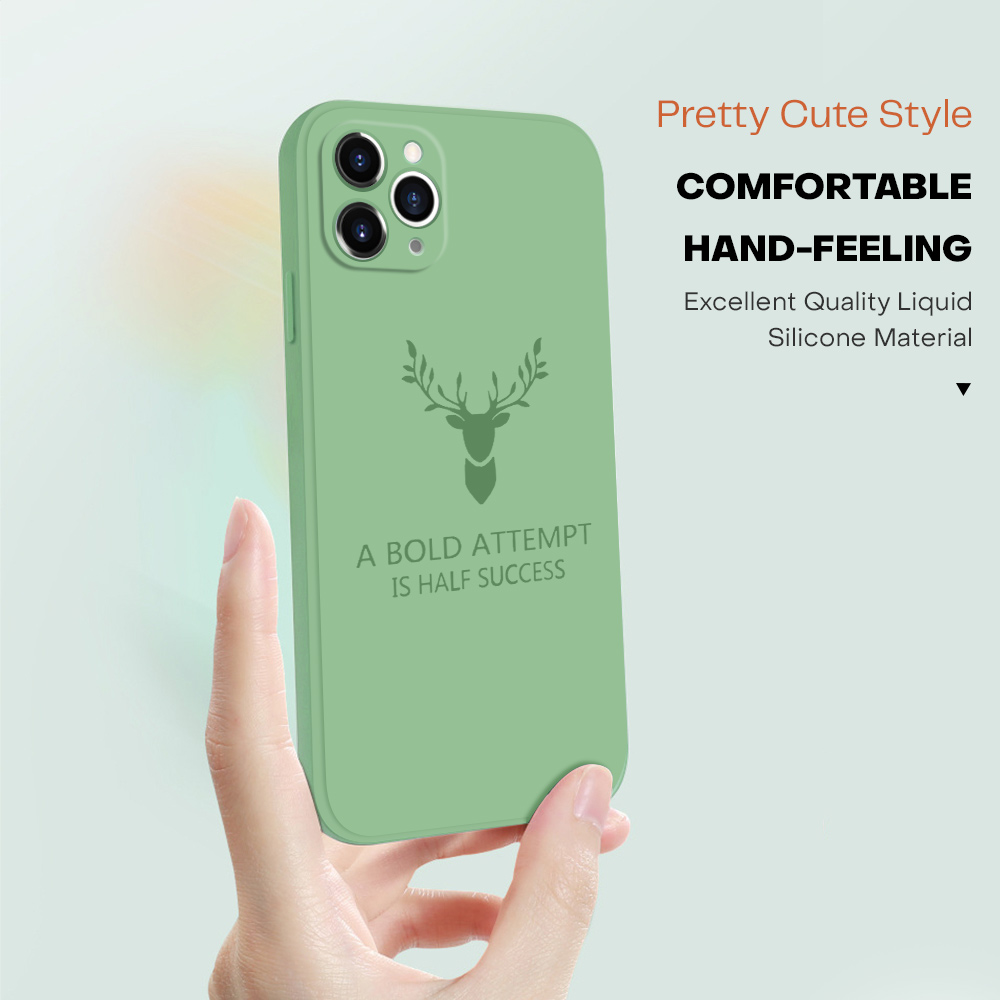 Hontinga for Realme C55 Back Cover ELK Deer Reindeer Print Phone Case ...