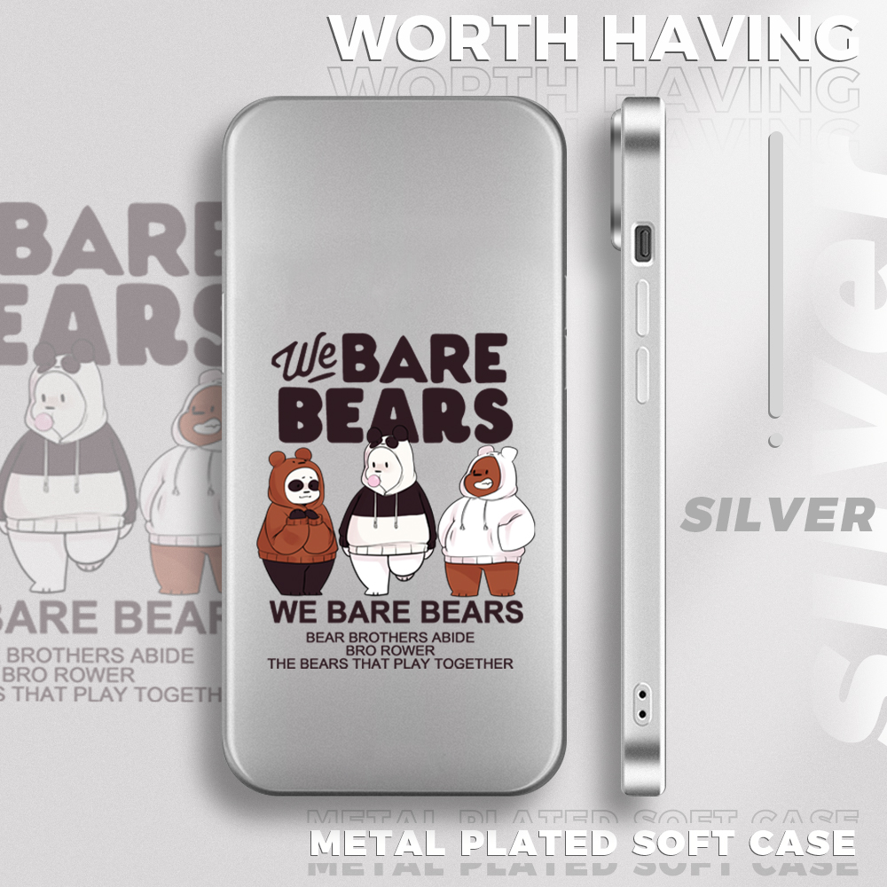 YYDS for Xiaomi Mi 8 Back Cover Cartoon Ice Bear Silicone Case Full ...