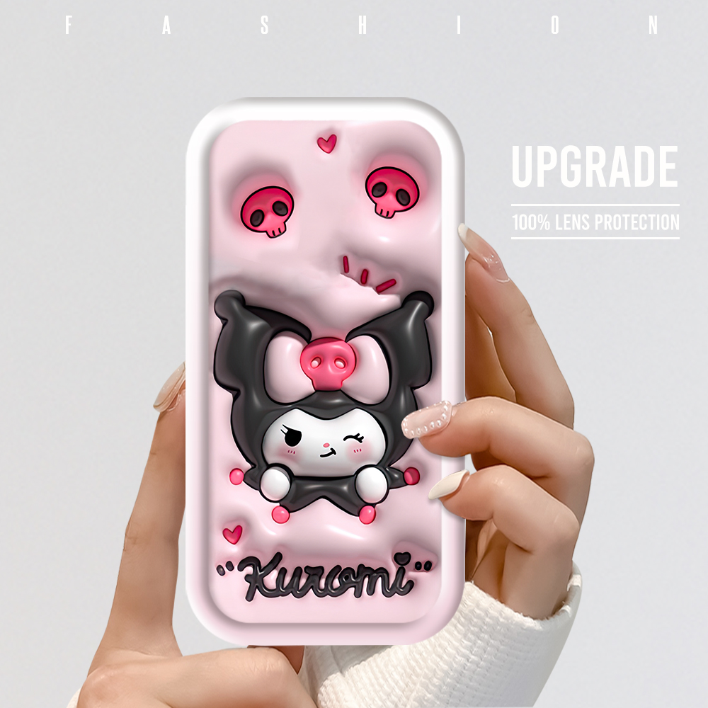 DuBaiNi For Realme C30 Cartoon Cute Kuromi Melody Pochacco Pom Pom ...